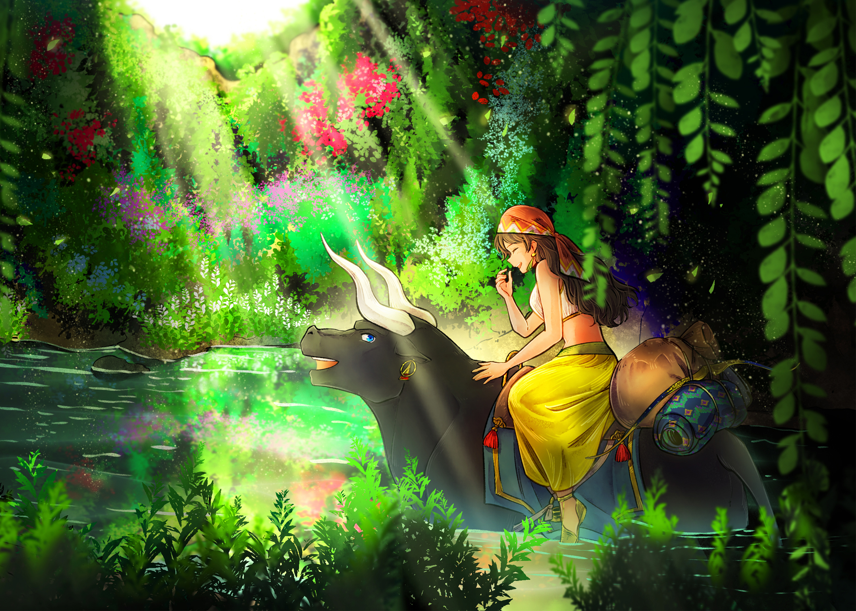 The Witch and The Bull Banner Art | Foundation