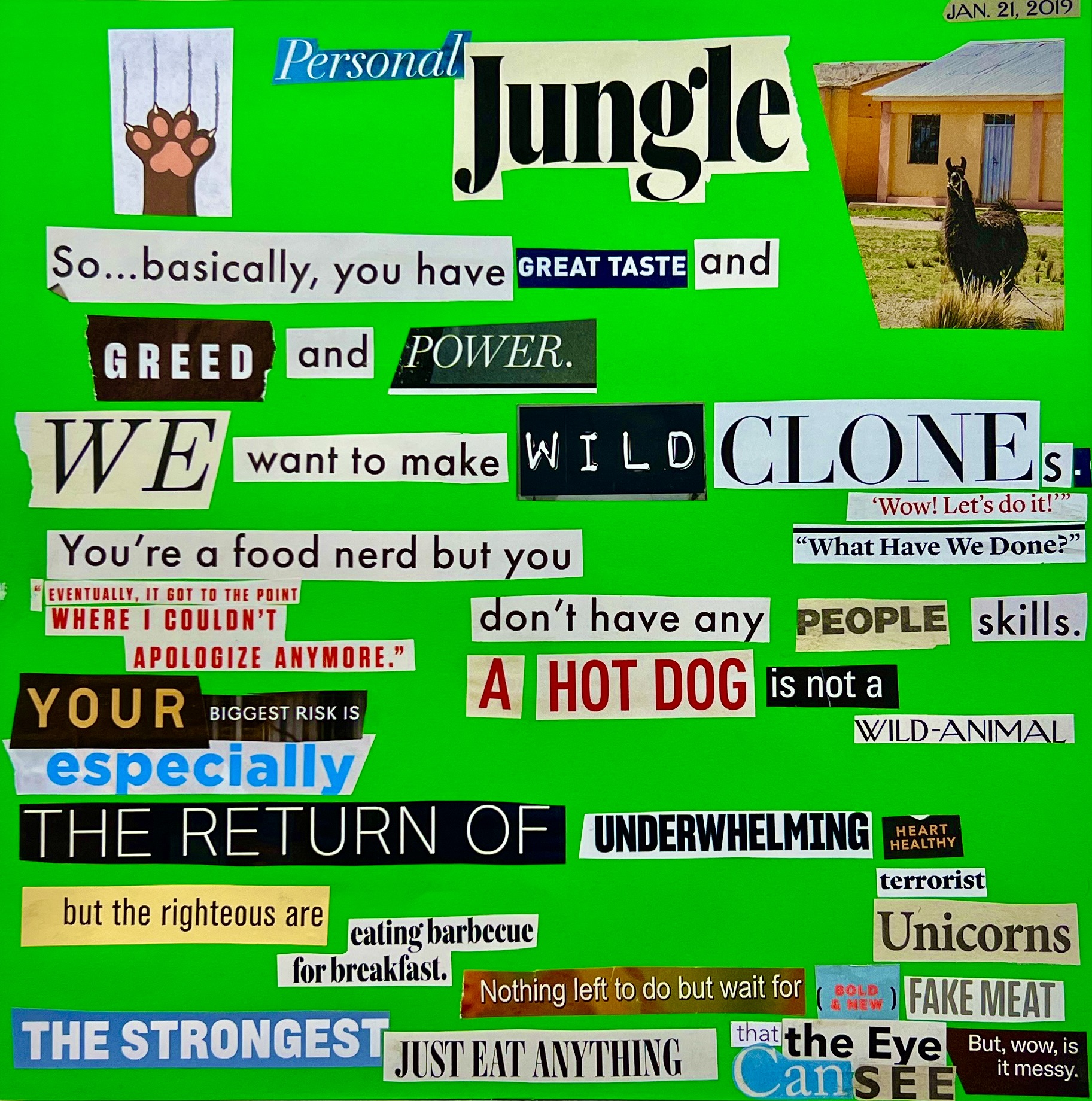 The Uncut Collection - Ransom Note Poetry | Foundation