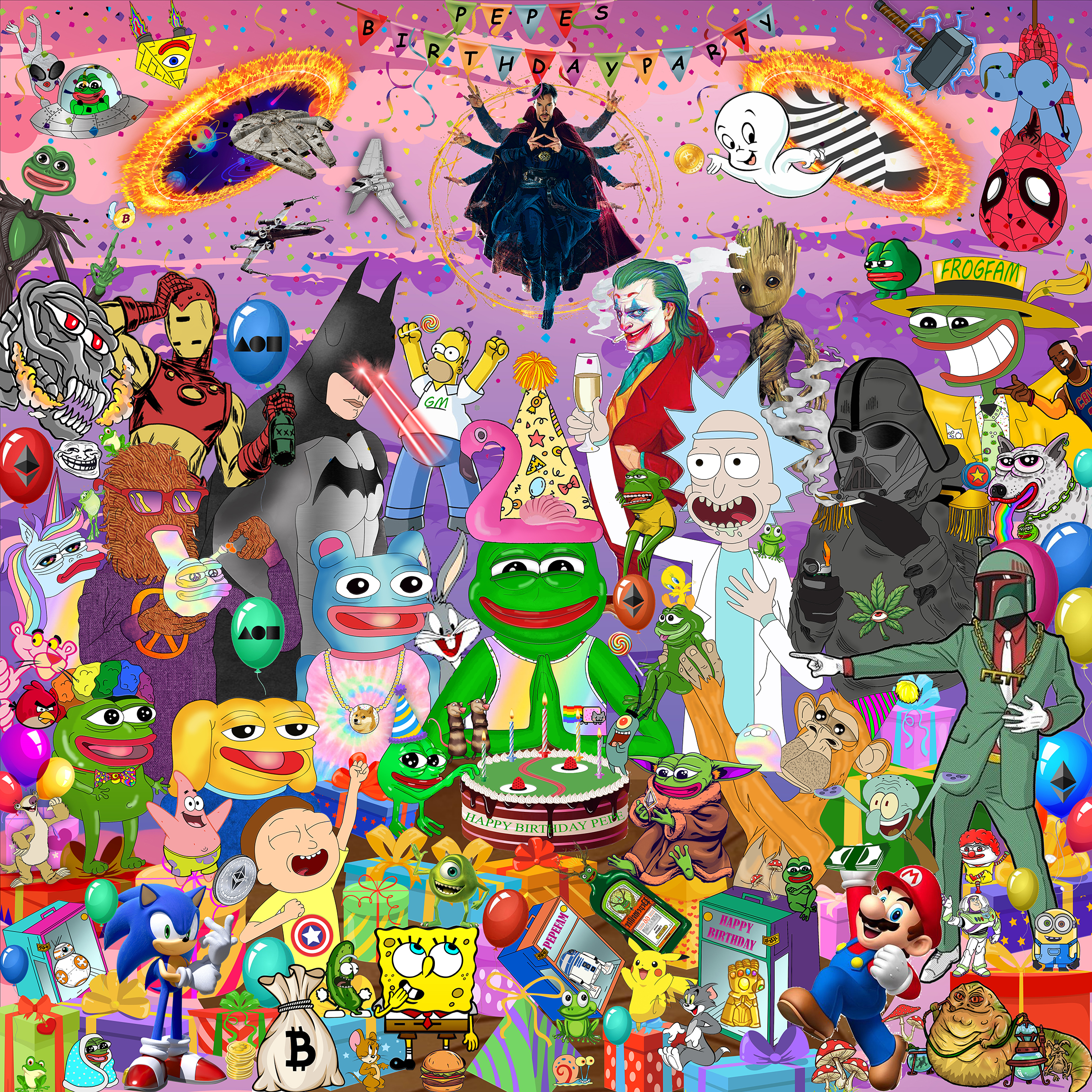 trippy pepe | Foundation