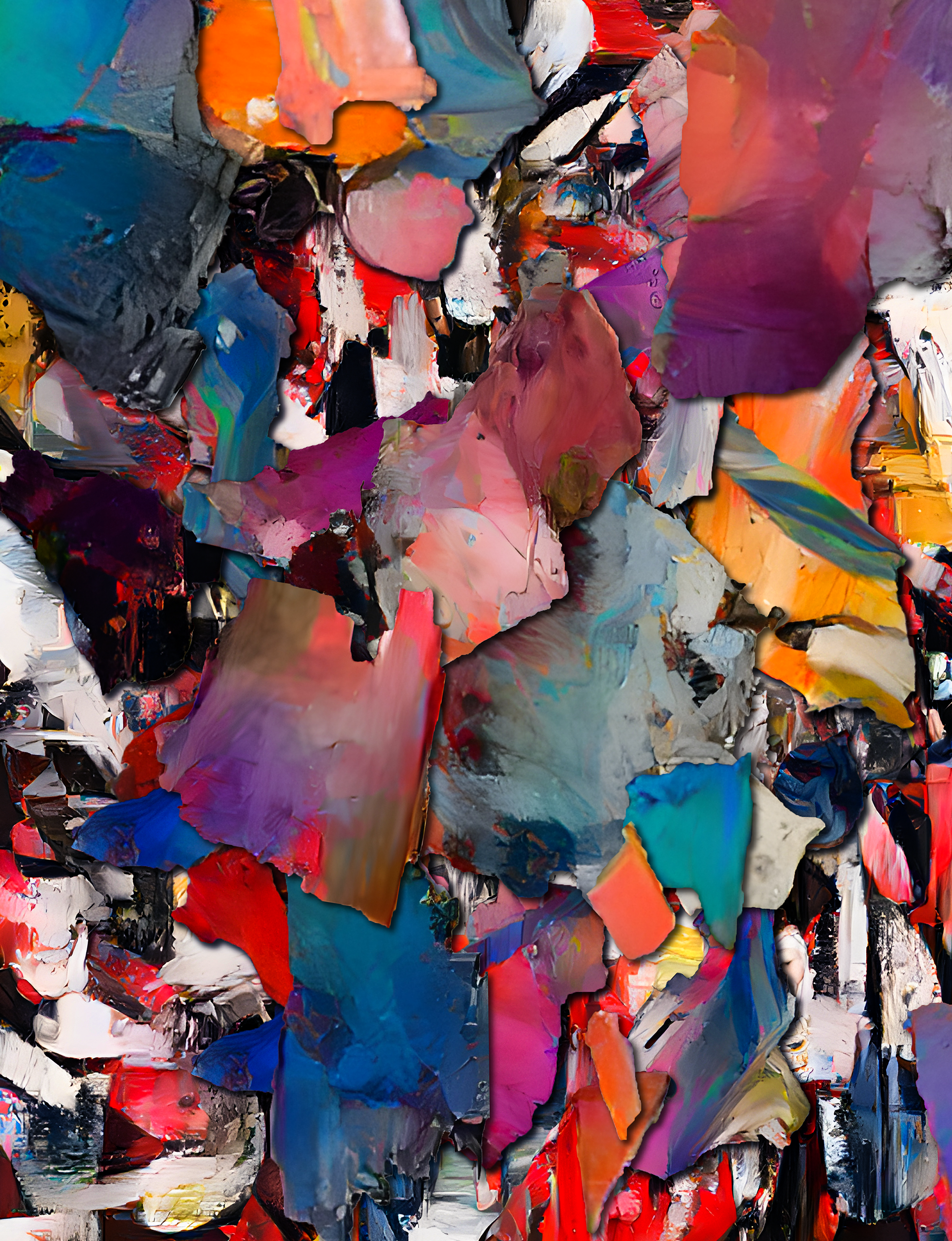 Elements of Creation: Digital Fusion Abstracts | Foundation