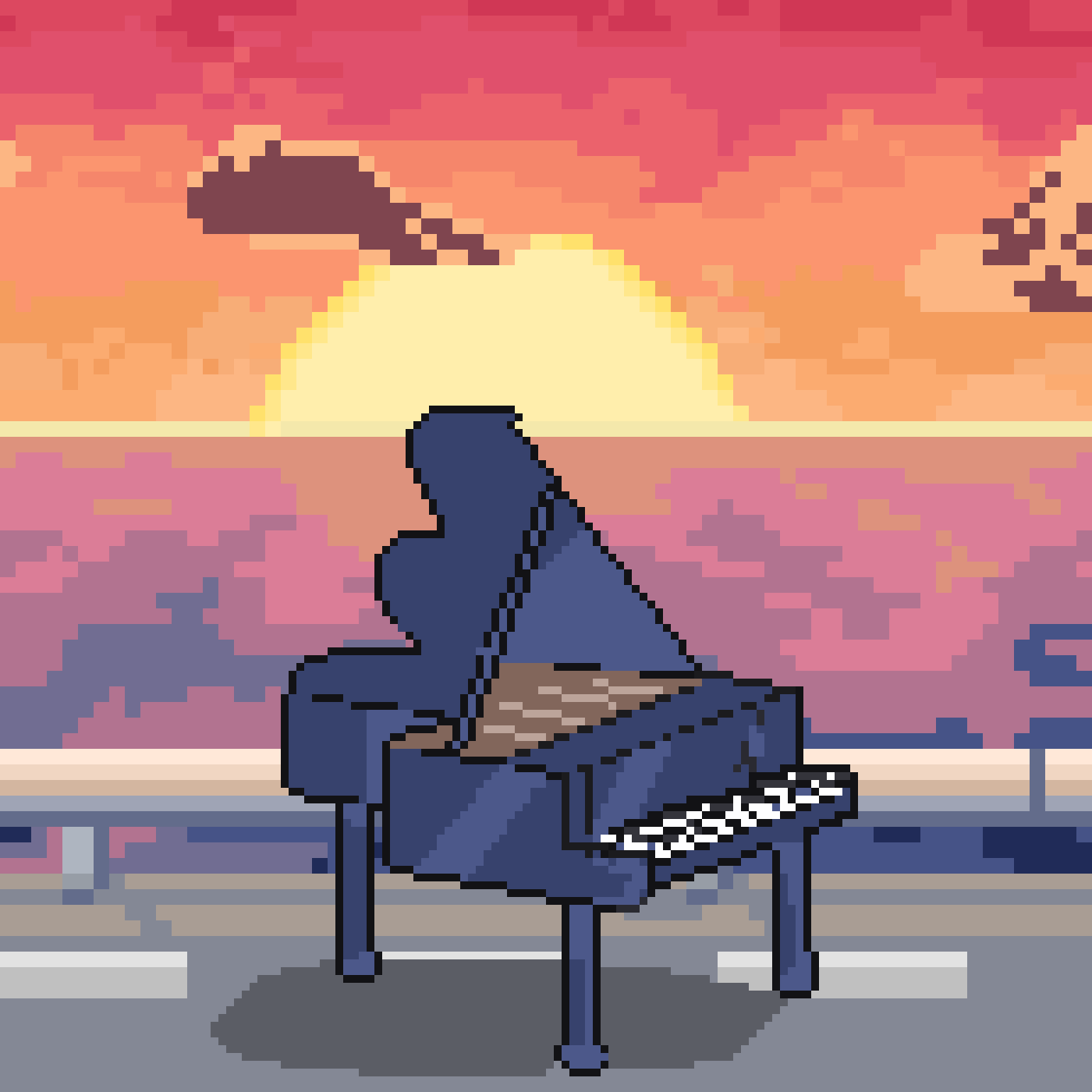 Pixel Piano Mind | Foundation
