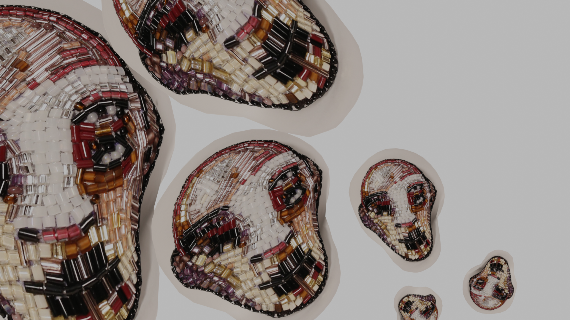 Beaded face | Foundation