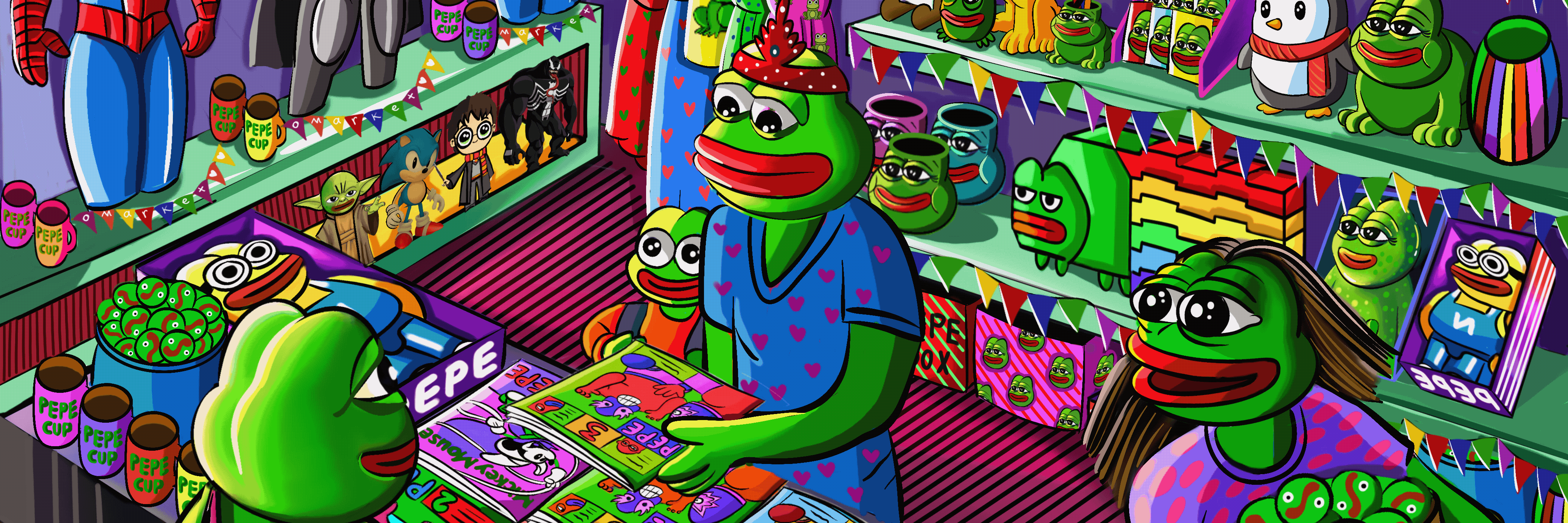 Pepe Illustration | Foundation