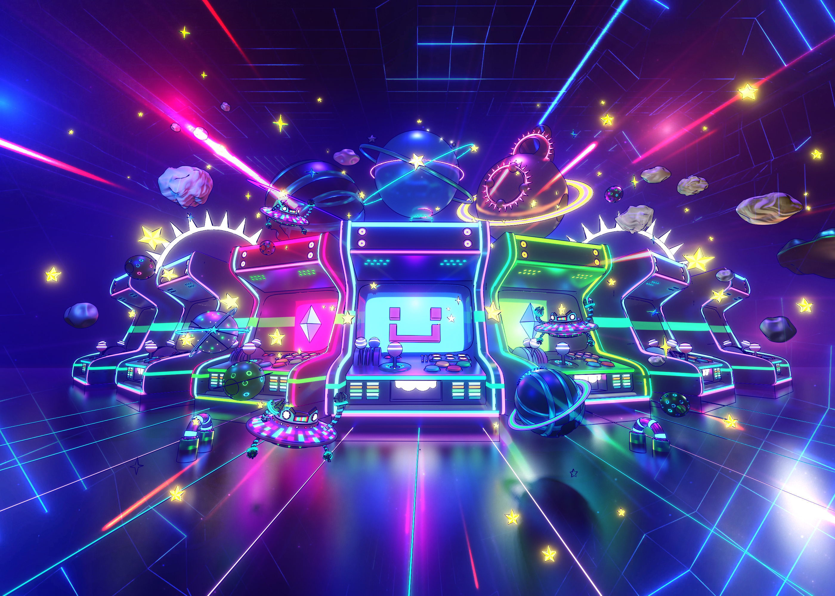 THE SPACE ARCADE | Foundation