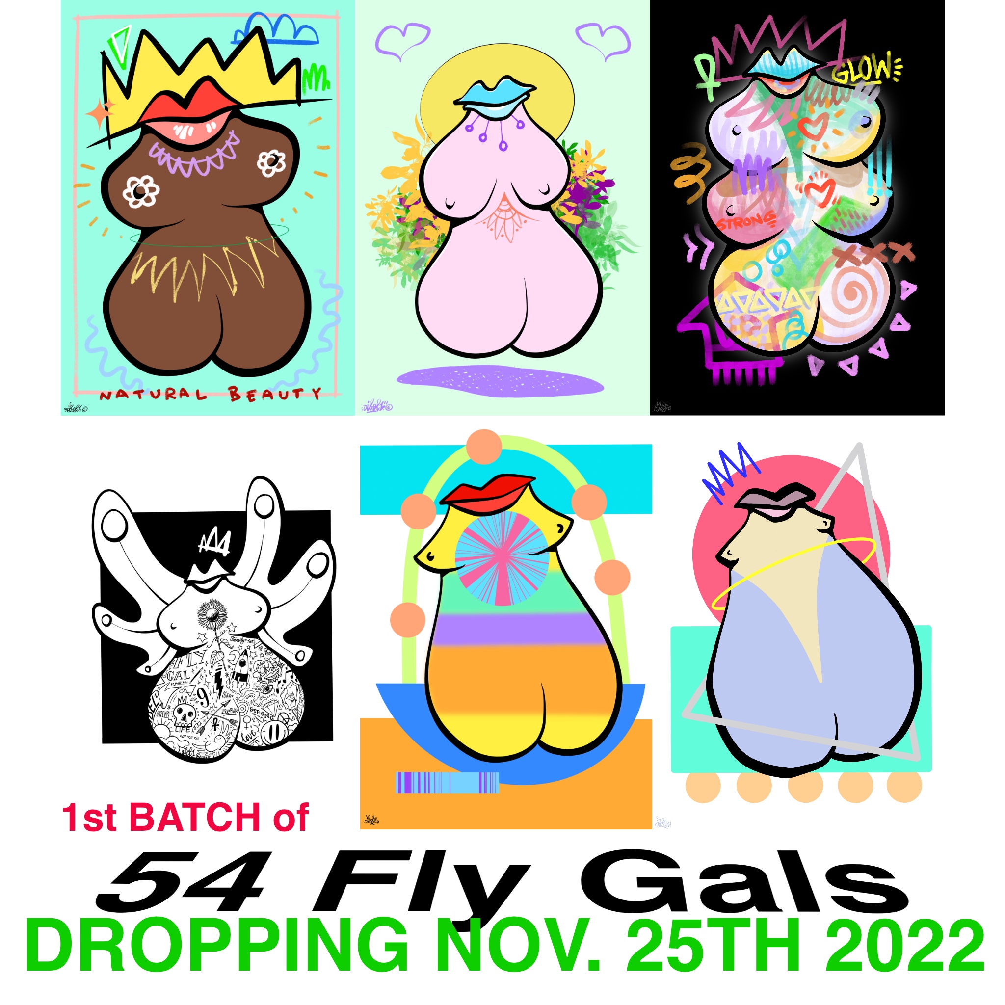 54 FLY GALS by Oibel1. | Foundation