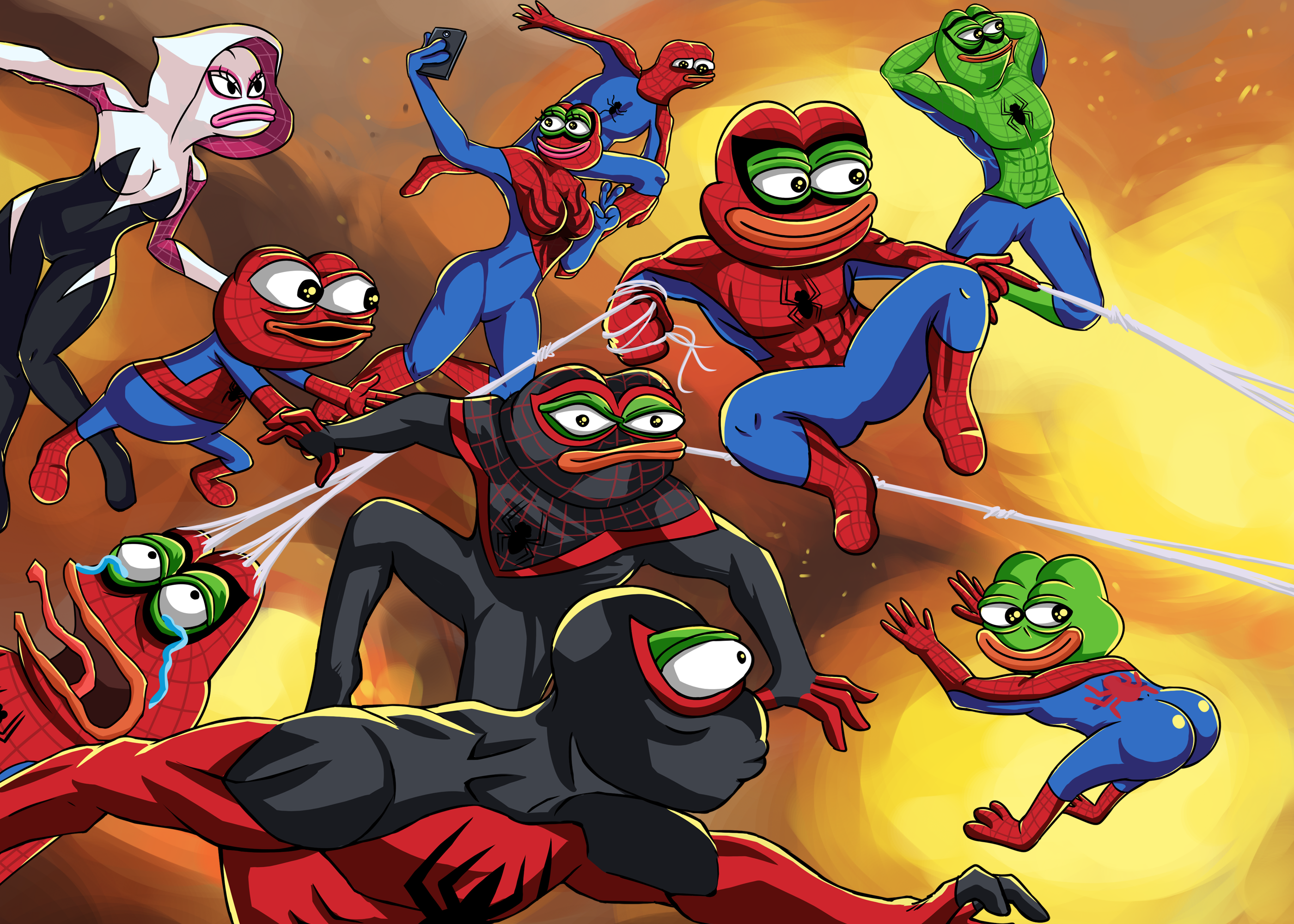 ☯️🐸PEPE All Styles 🐸☯️ | Foundation
