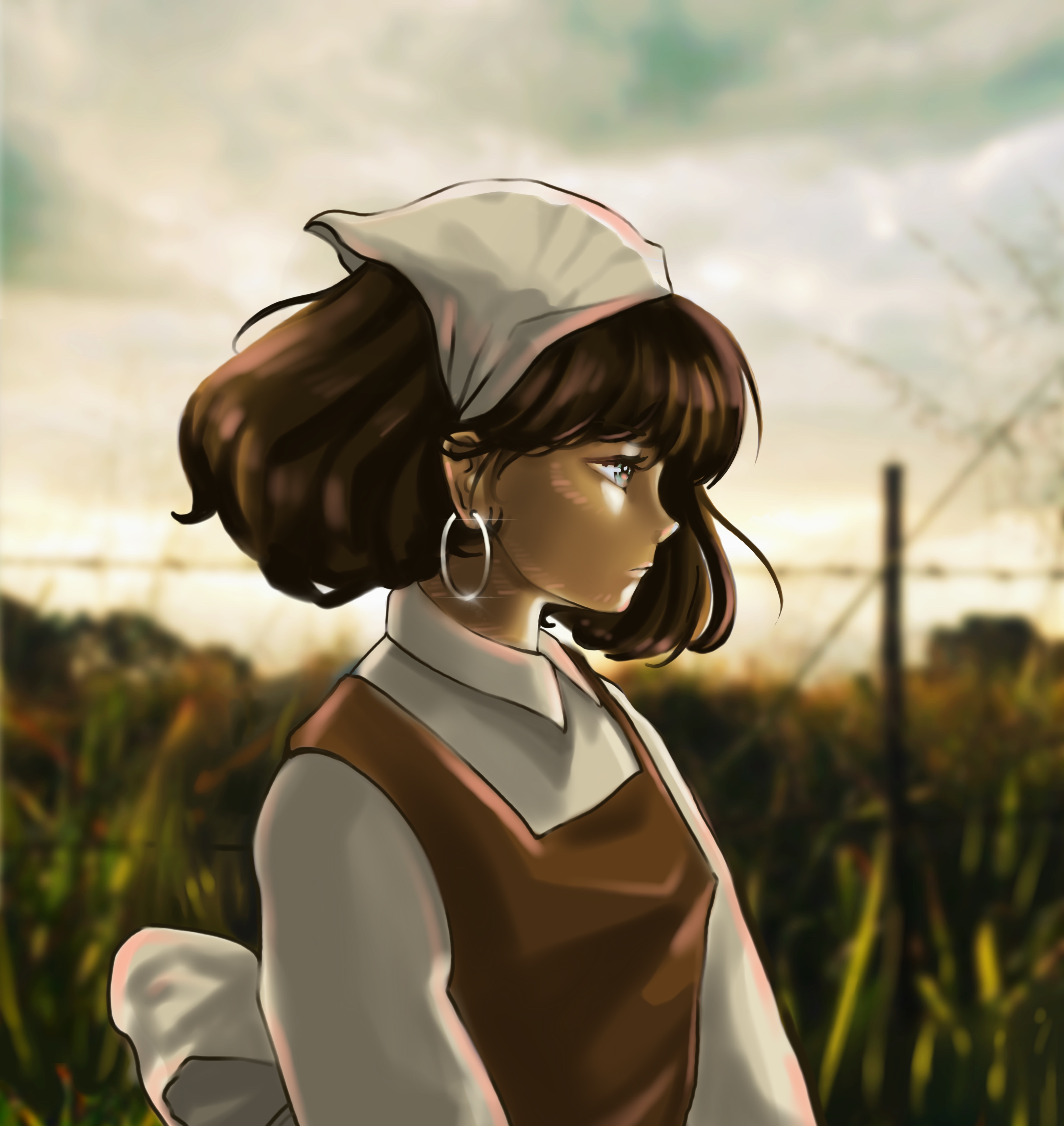 Girl With Cat | Foundation