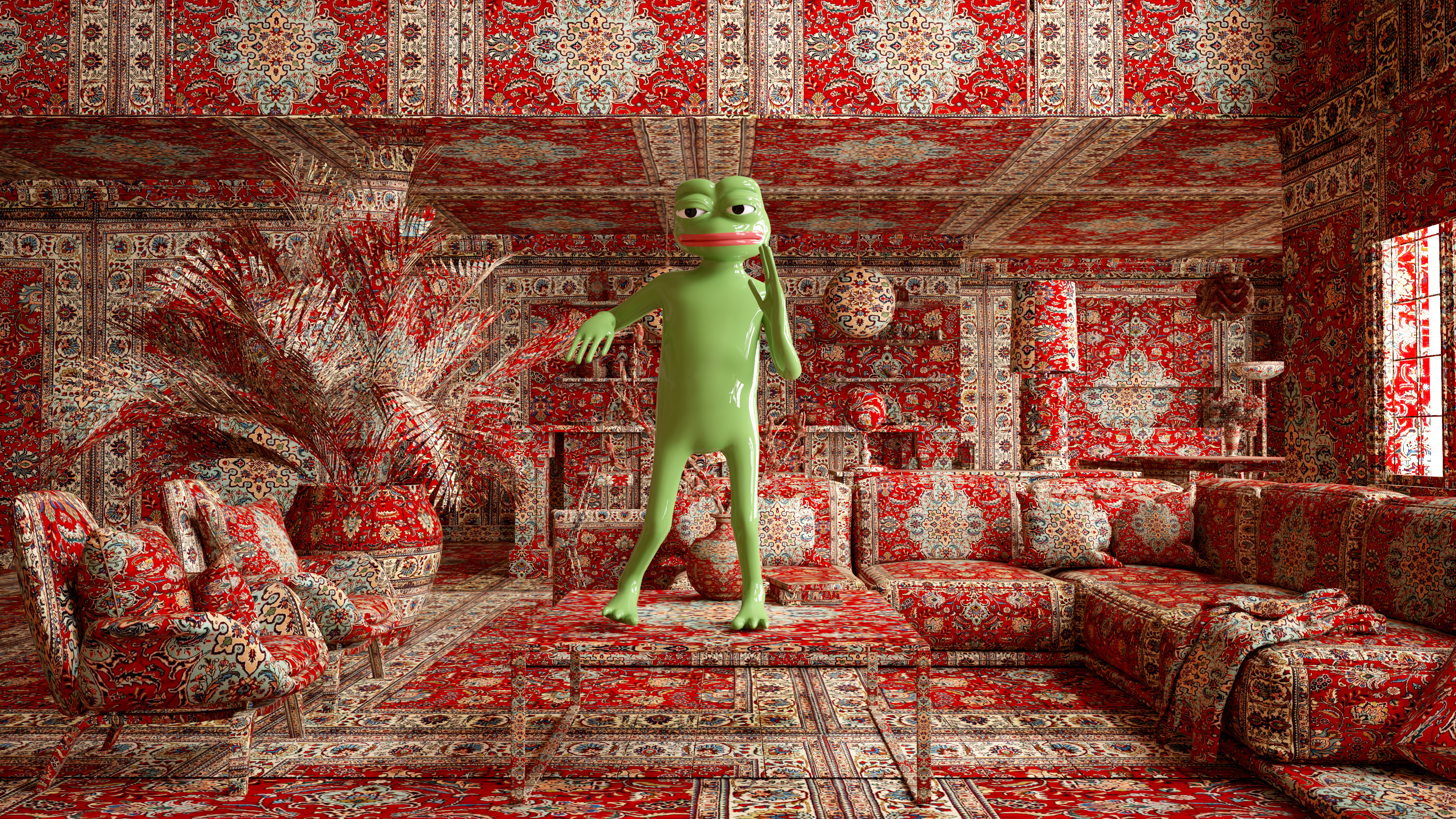 PEPE IN THE CARPET ROOM | Foundation