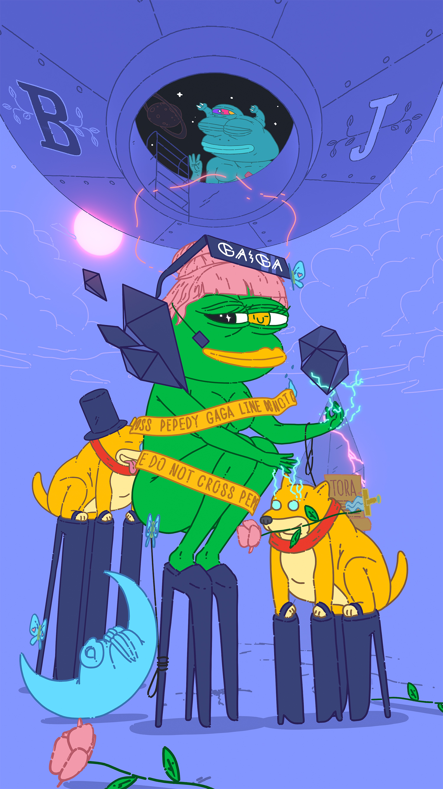 Ultra Rare Pepe Tarot Cards | Foundation