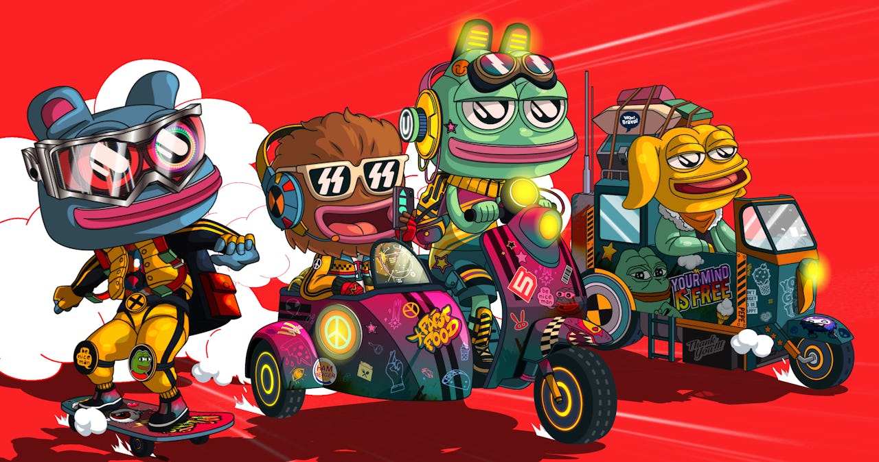 Pepe the frog's friends | Foundation