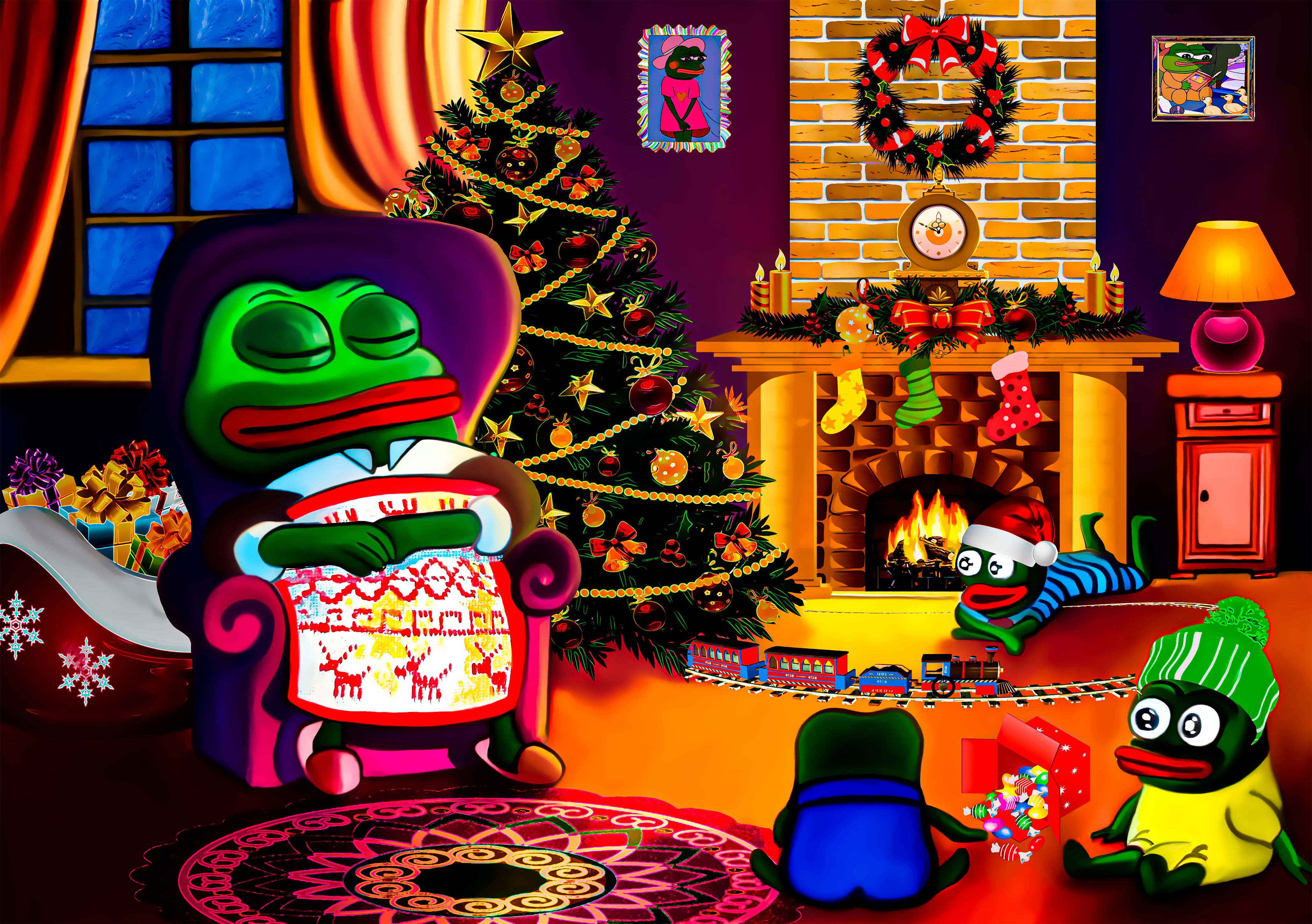 🎄Merry Christmas☃ Pepe💚 | Foundation