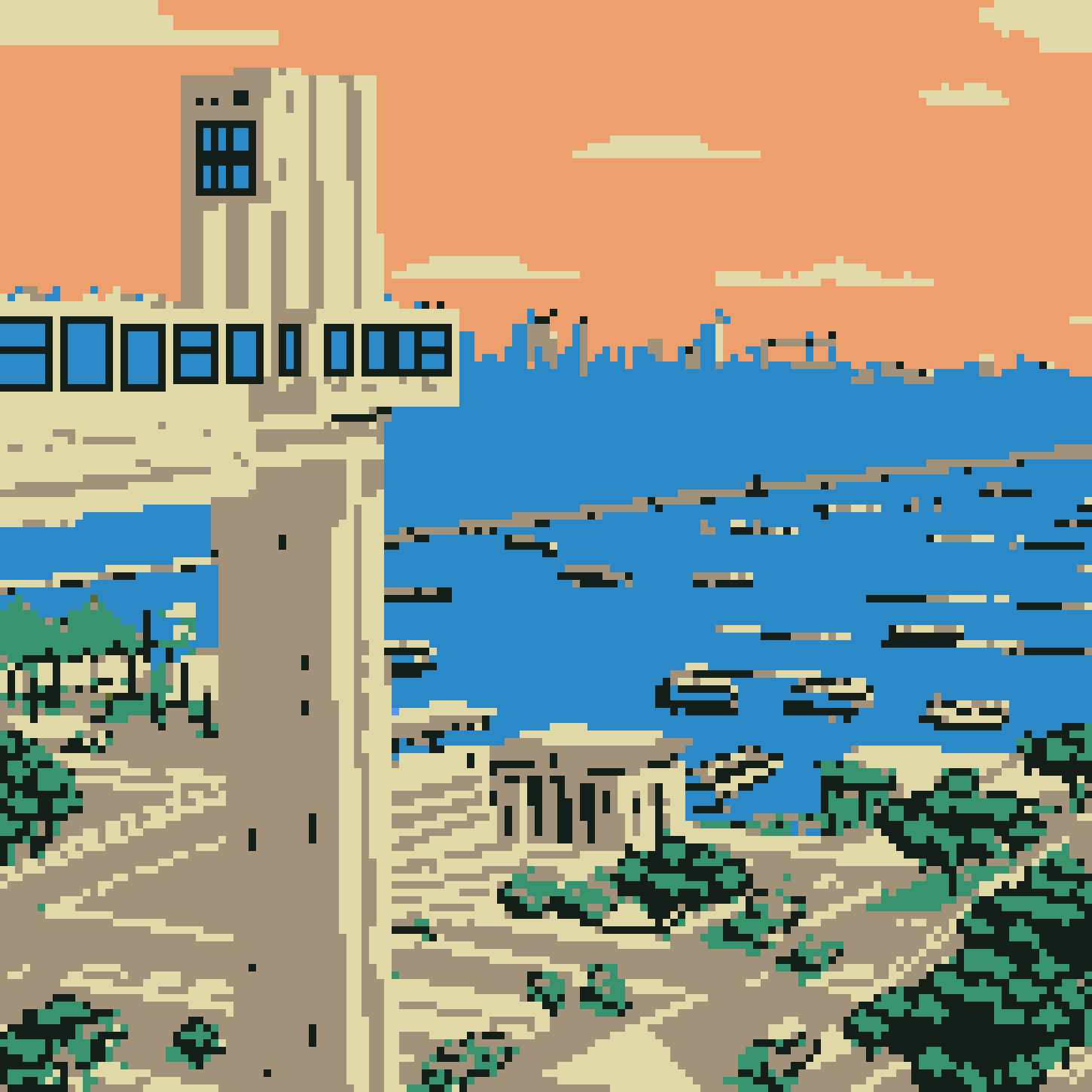 Pixel Landscapes | Foundation