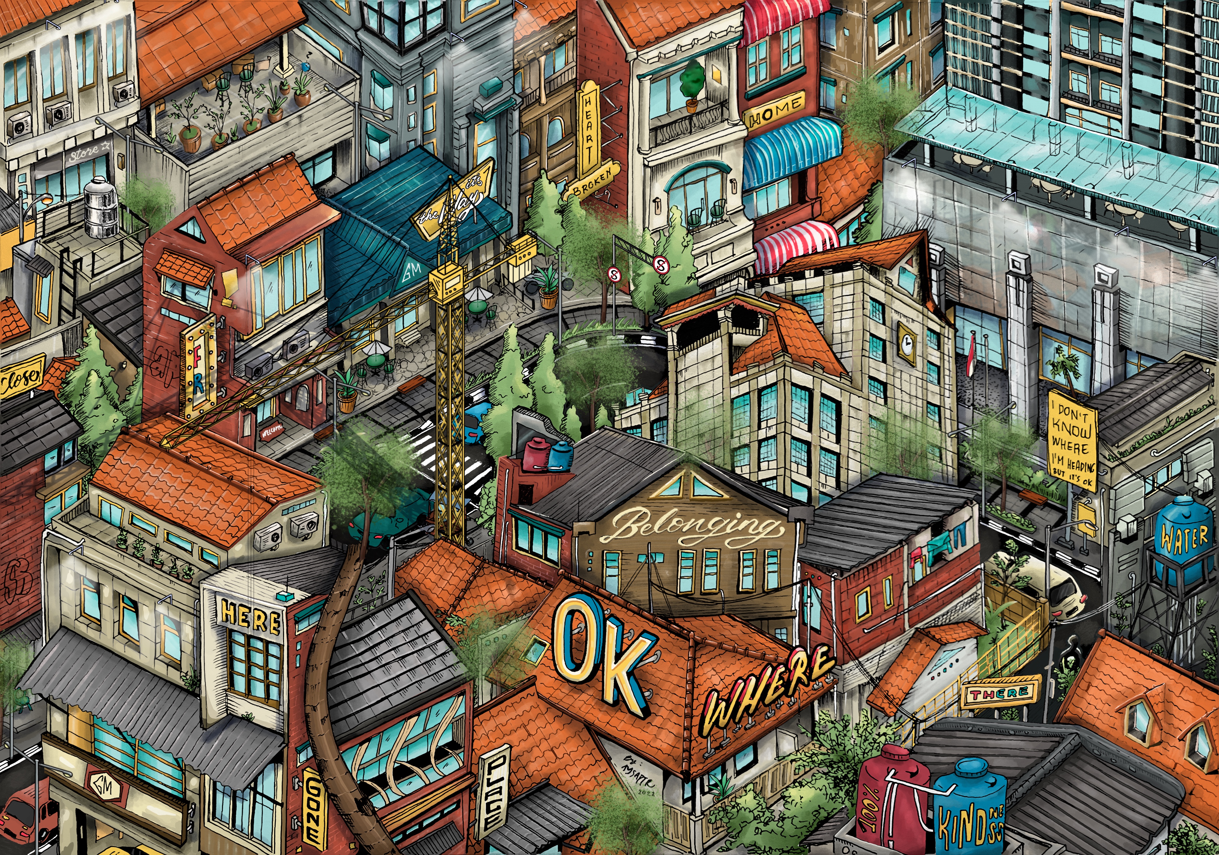 Distorted City | Foundation