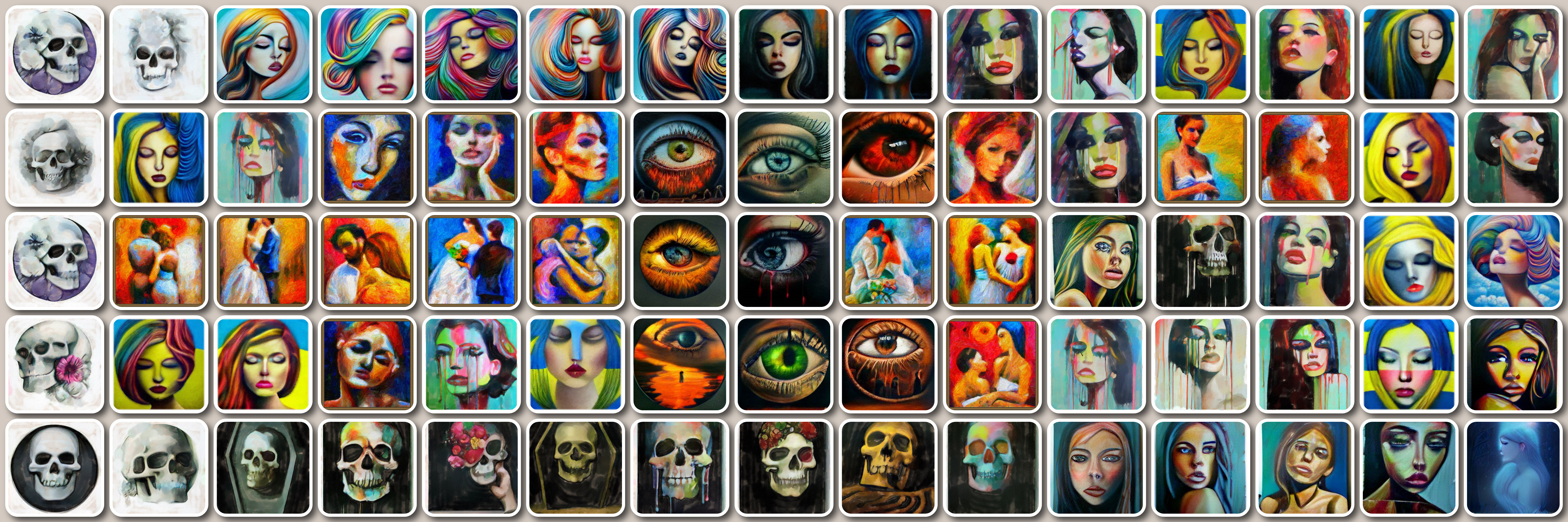 Delaris Paintings | Foundation