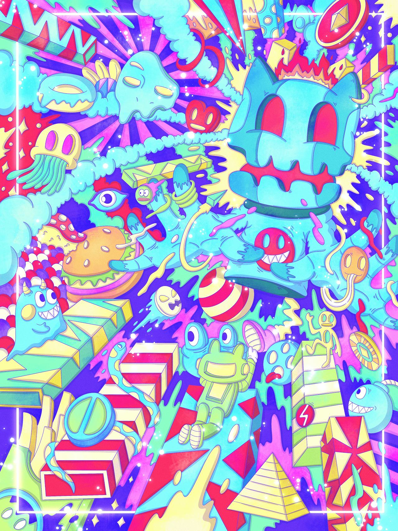 many doodles | Foundation