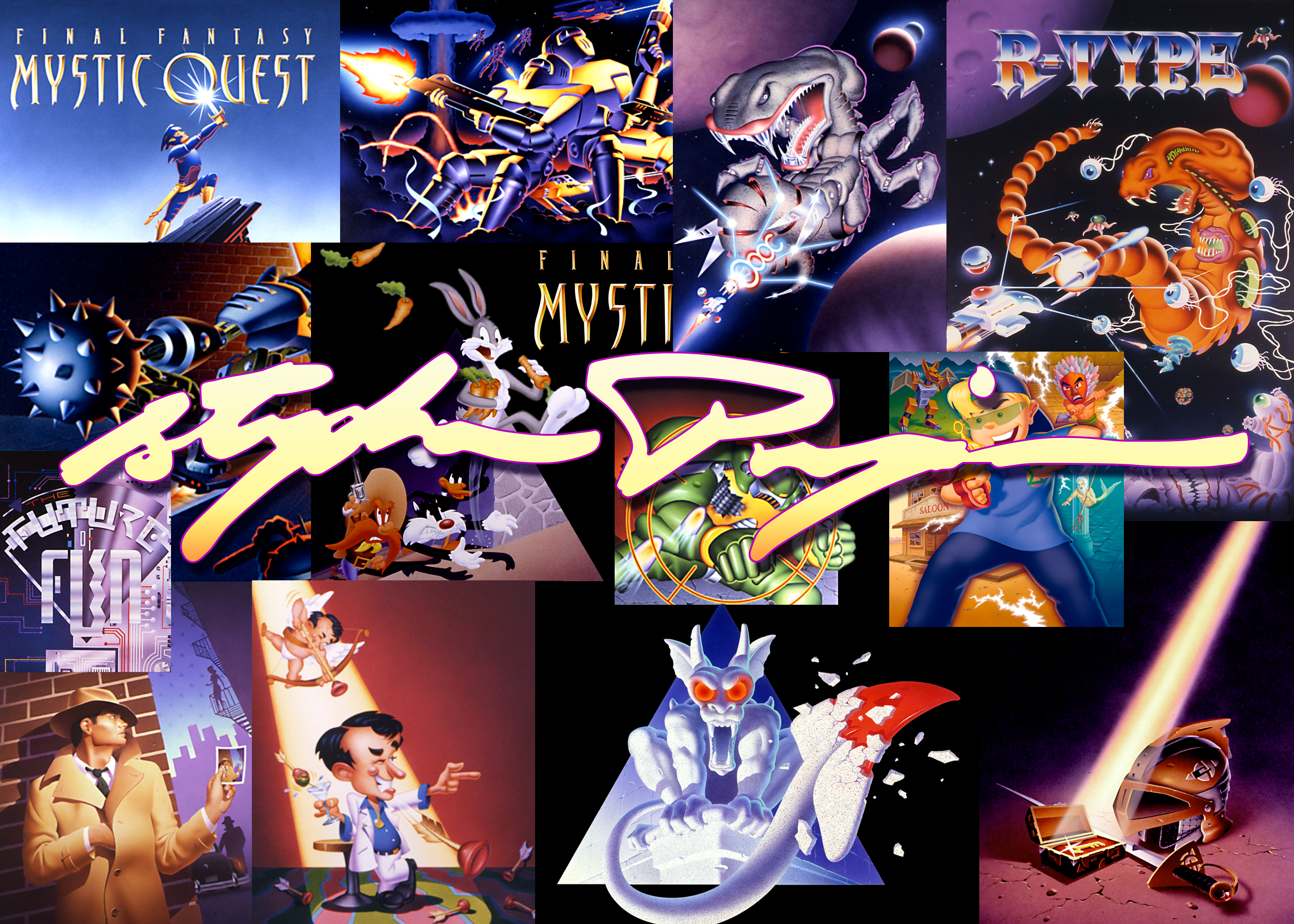 Retro Video Game Art | Foundation