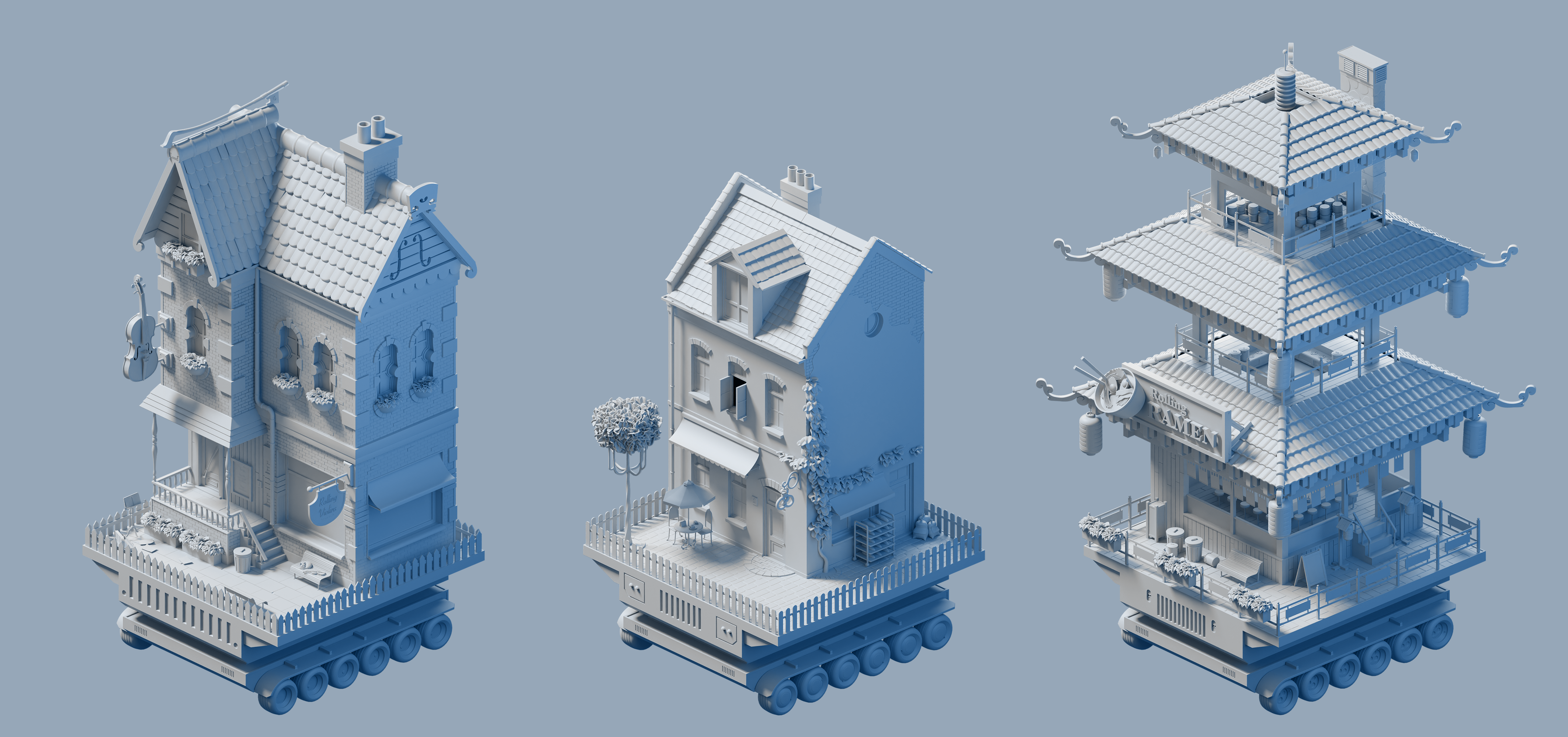 Rolling Houses | Foundation