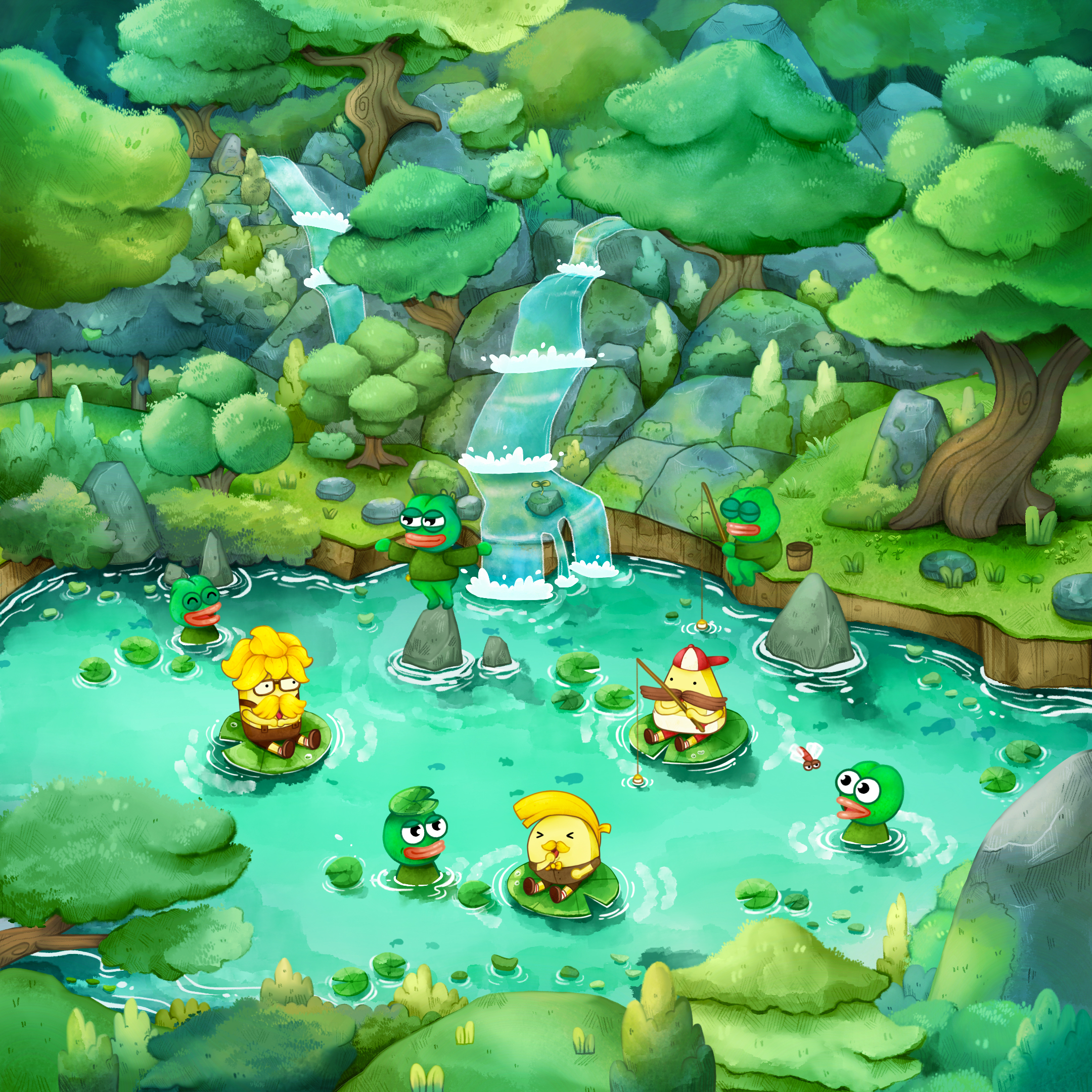 Pepe and the friends | Foundation