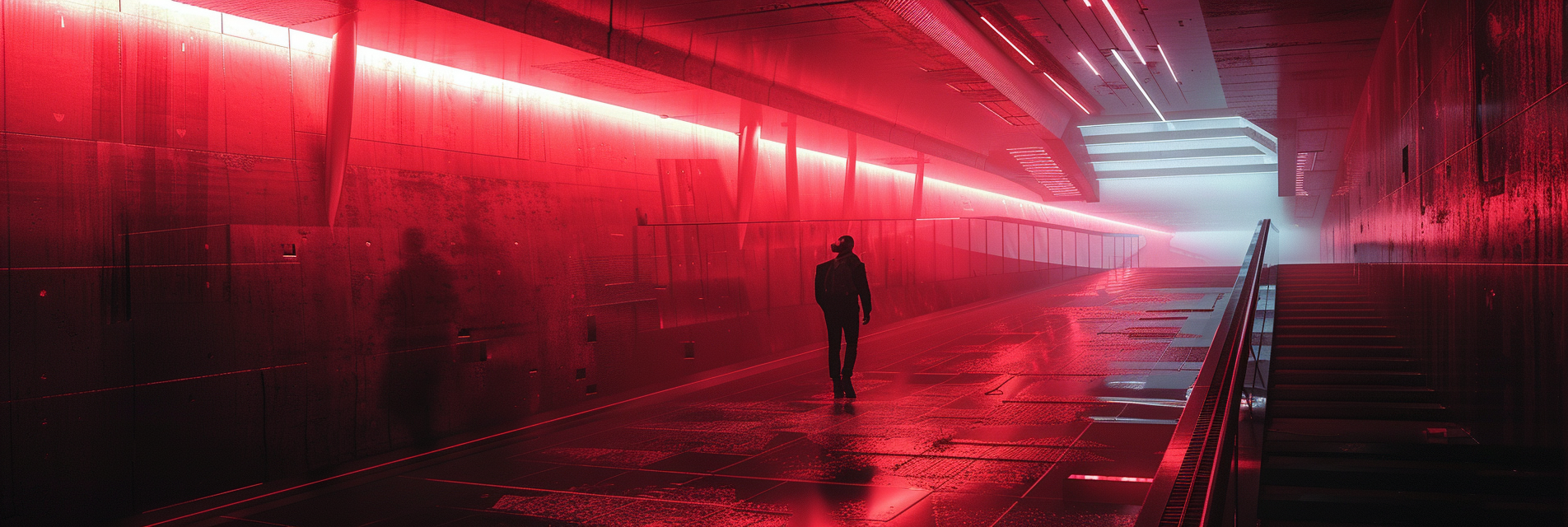 Neon Horizons: A Journey Through Liminal Realms | Foundation