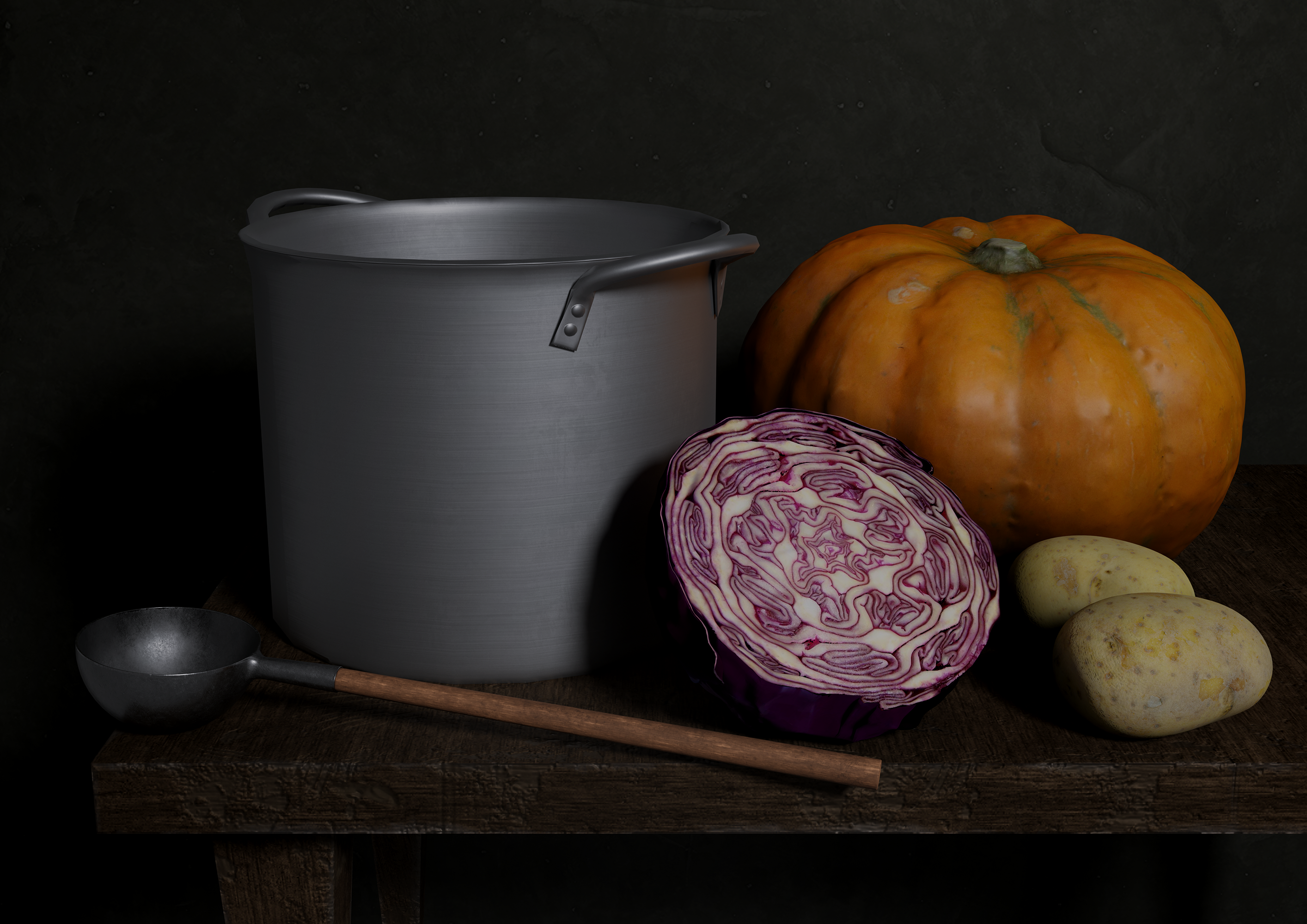 3D still-life | Foundation